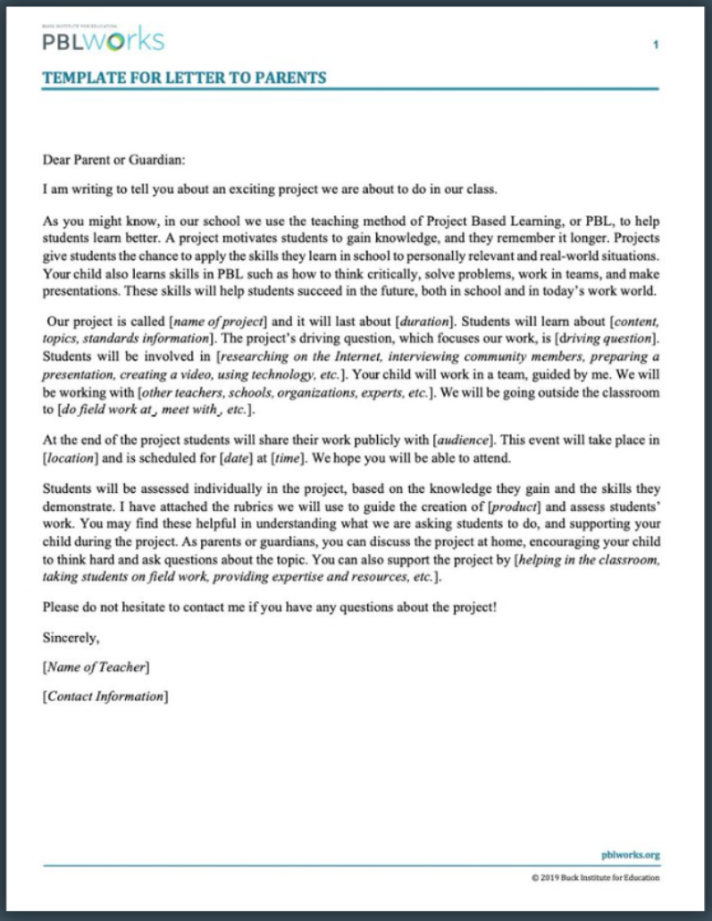 Project Based Learning in Early Childhood: Engaging Families and ...